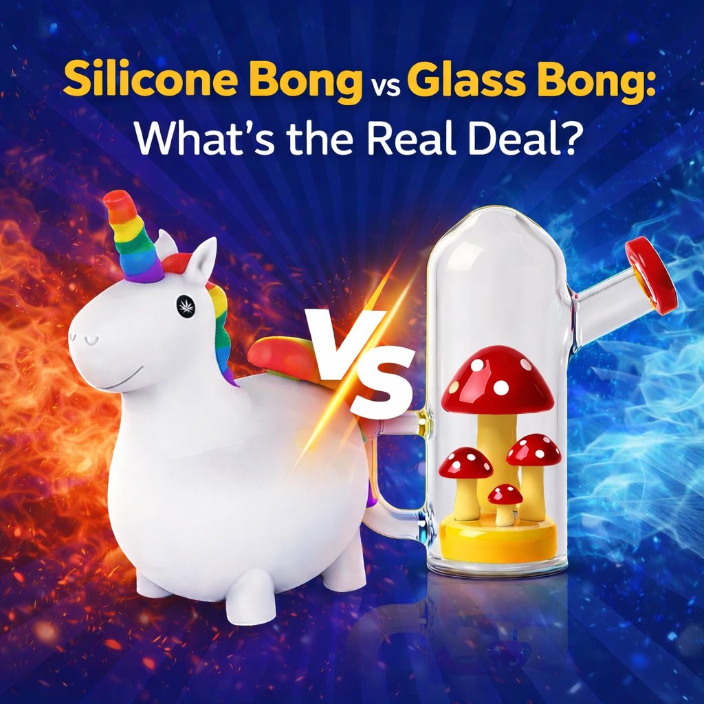 Silicone vs Glass Bong: What’s the Real Deal – Slimjim Online