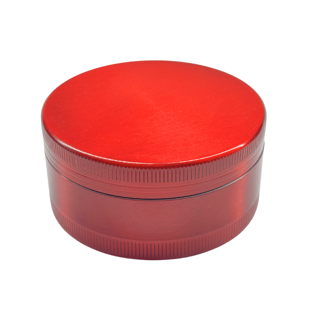 Buy Red Metal Grinder 3 Part (63 mm) Online on Slimjim India – Slimjim ...