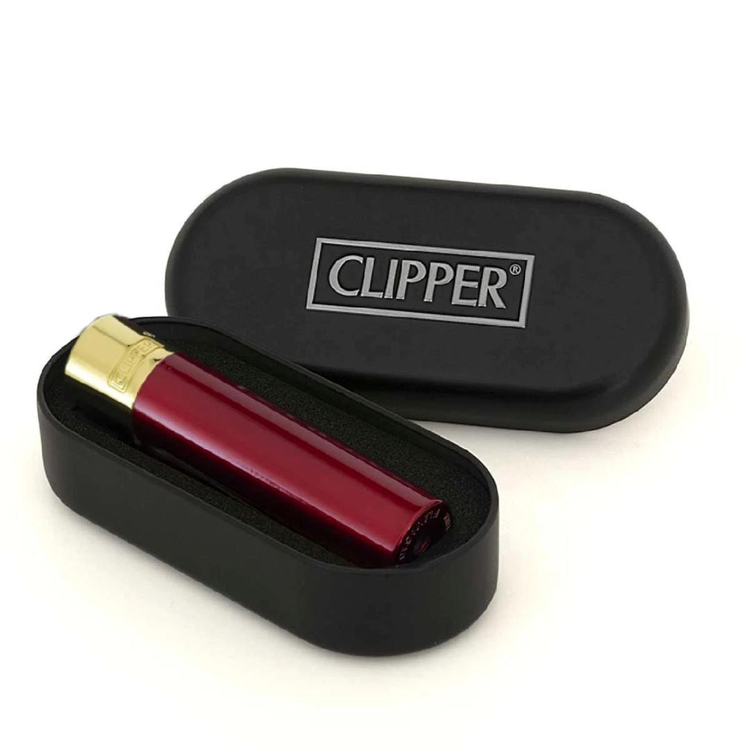 Buy Clipper Metal Lighter (Red & Gold) Online | Slimjim India – Slimjim ...