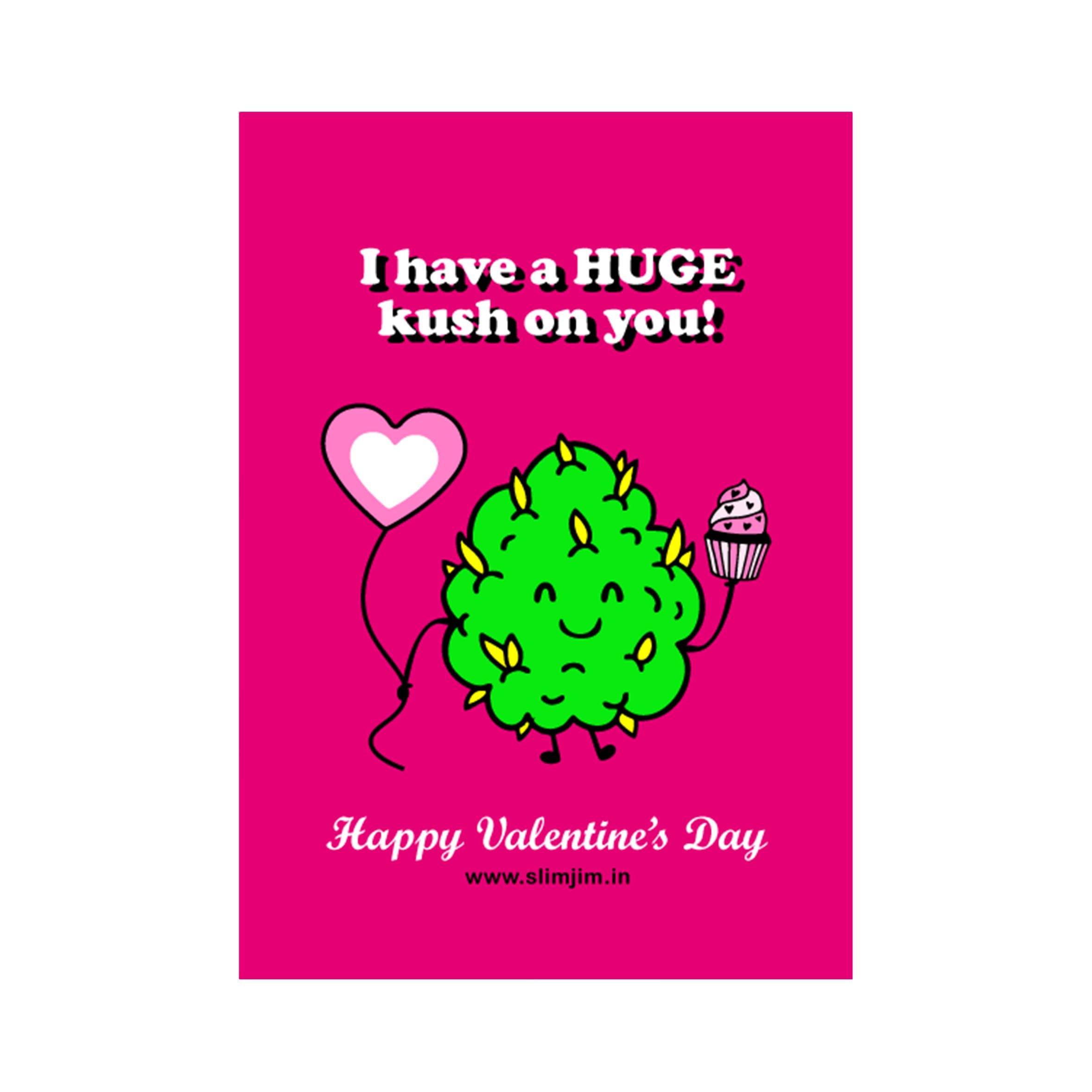 Hi Card - Kush on you | Valentine’s Day Card | Premium Greeting Cards ...
