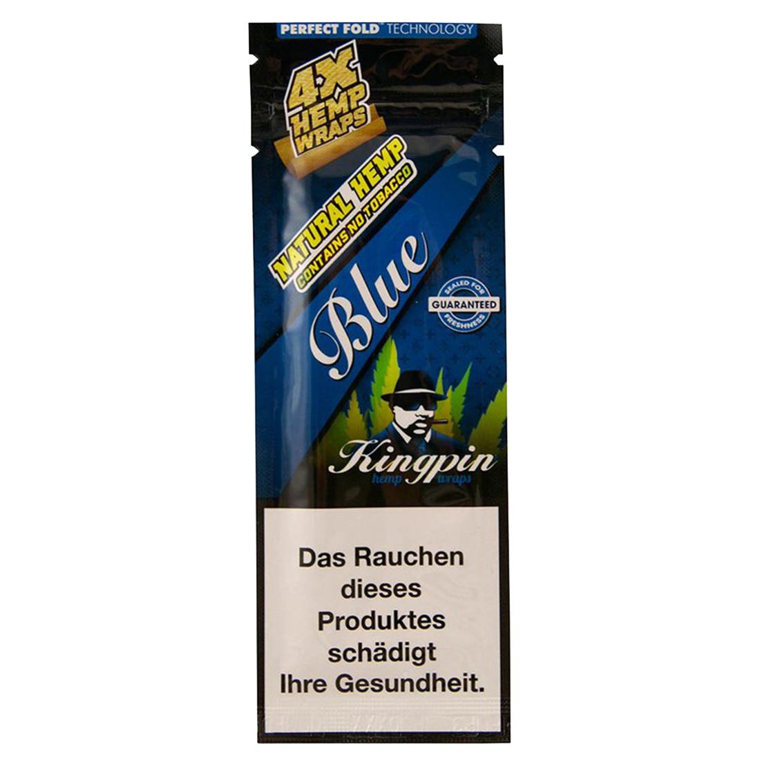 Buy Kingpin Blue Hemp Wraps – Slimjim Online