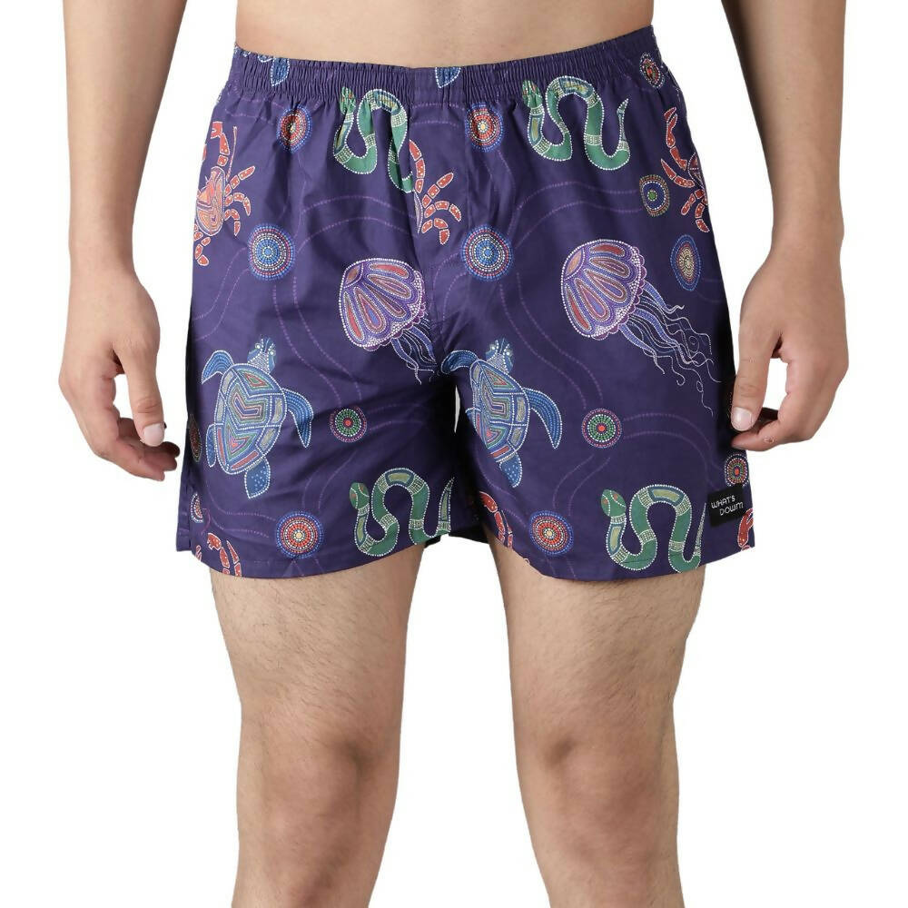 Navy Deep Sea Boxers – Slimjim Online